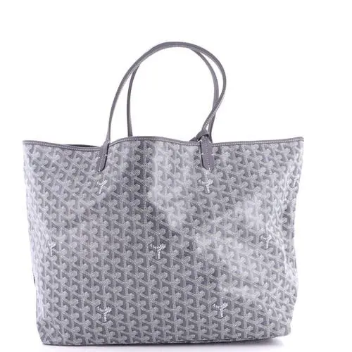 Goyard Saint Louis Tote Coated Canvas Gm - Grey
