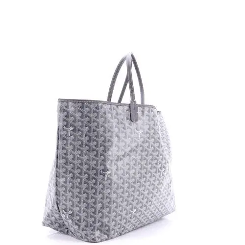 Goyard Saint Louis Tote Coated Canvas Gm - Grey