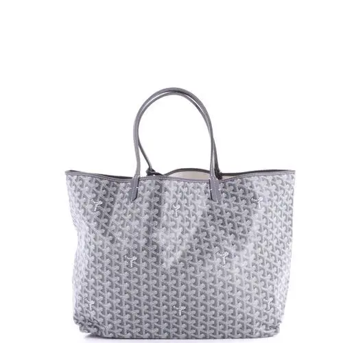 Goyard Saint Louis Tote Coated Canvas Gm - Grey
