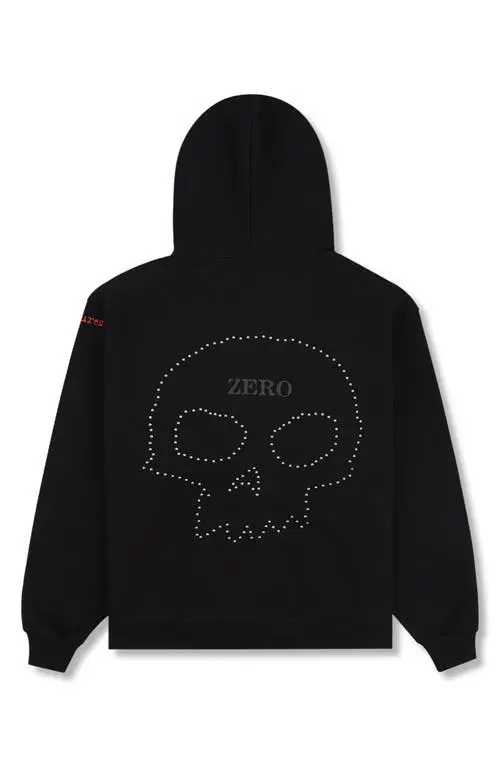 PLEASURES X Zero Skateboards Dane Studded Hoodie