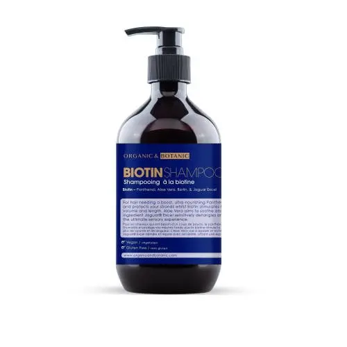 ORGANIC & BOTANIC Biotin Conditioner 500ml For Anti-aging - White
