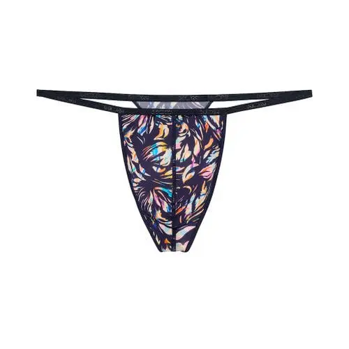 HOM Viscaya G-string - Navy Print