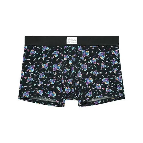 HOM Love Me Boxer Briefs - Black Print