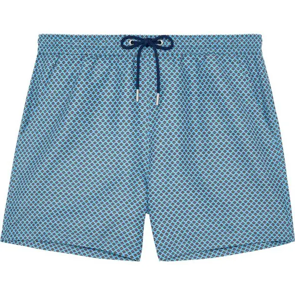 HOM Swim Short - Blue Print
