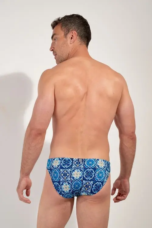 HOM Maiolica Swim Micro Briefs
