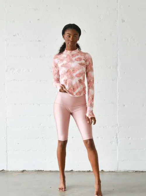 Tutublue Long Swim Shorts Upf 50 - Solid Pink