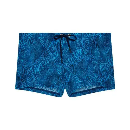 HOM Panarea Swim Shorts - Blue Print