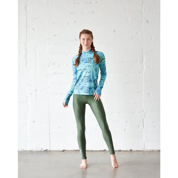 Tutublue Pullover Raglan Rash Guard Swim Topupf 50 - Deep Ocean Blue