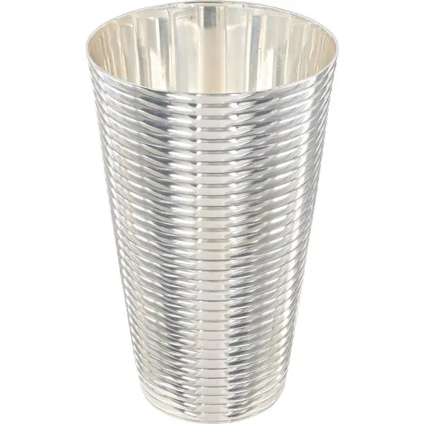 PRINCE OF SCOTS Fluted Tumbler - Silver