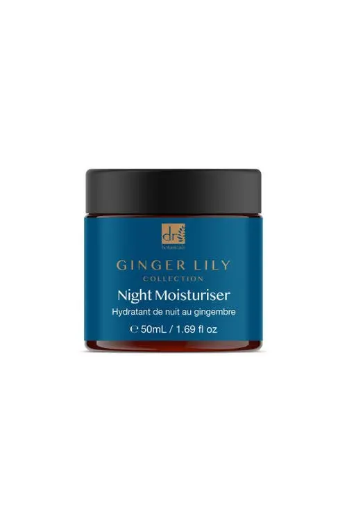 DR BOTANICALS Gingerlily Night Moisturiser 50ml - White