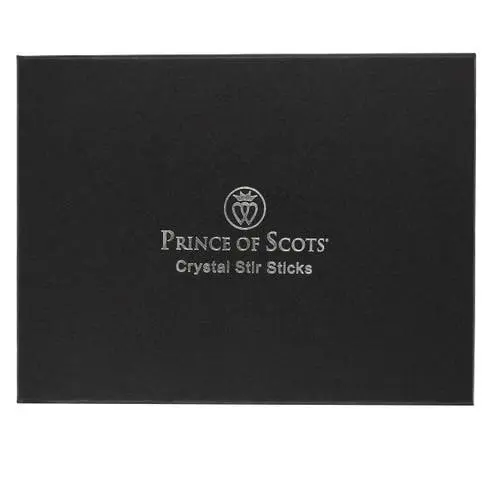 PRINCE OF SCOTS Diamond Crystal Cocktail Stir Sticks