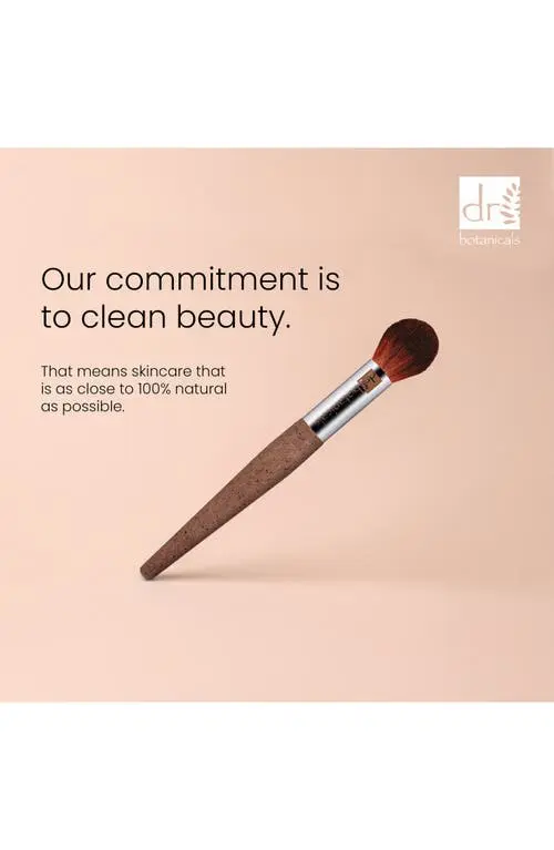 DR BOTANICALS Coffee Ground Illuminating Brush