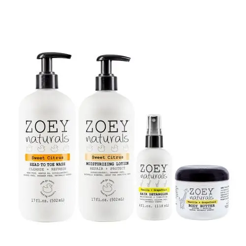ZOEY NATURALS Sweet Citrus Nourishing Care Essentials