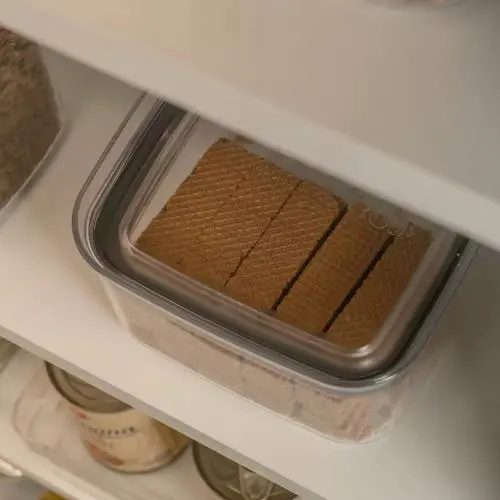OU Airtight Stackable Food Storage Container Set With Leak Proof Lid
