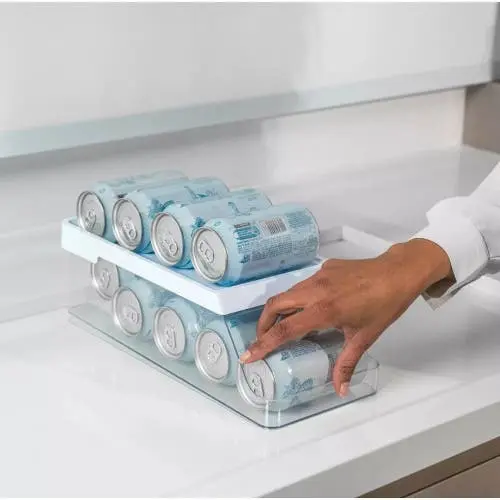 OU Rolling Bpa Free Can Dispenser Organizer 4 Piece Set