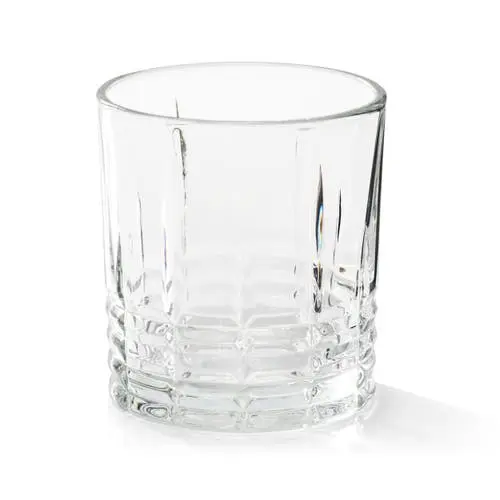 MARTHA STEWART EVERYDAY Calista 4 Piece 11.5 Ounce Double Old Fashioned Glassware Set