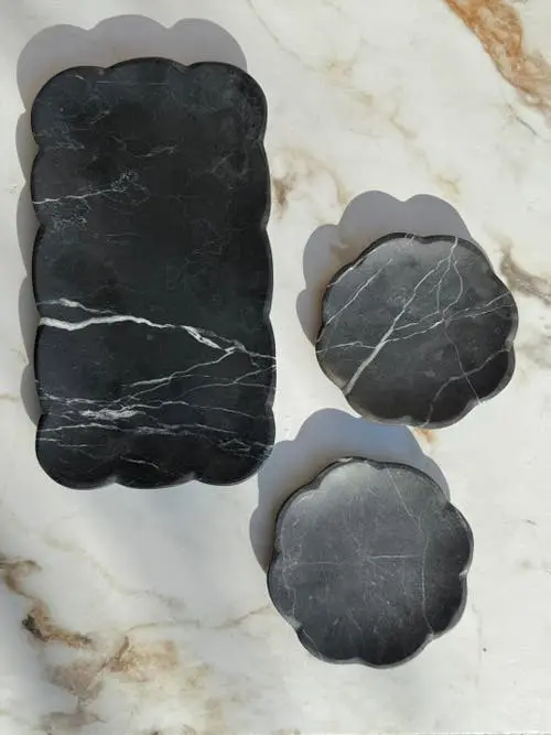 VILLA LUA HOME Belle Marble Tray
