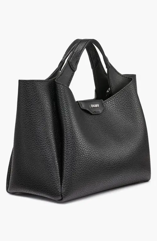 Dkny Willa Mini Satchel - Black/silver