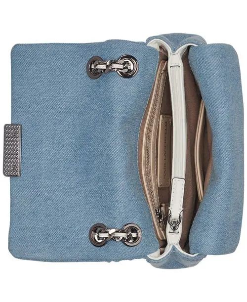 Karl Lagerfeld Paris Lafayette Denim Crossbody