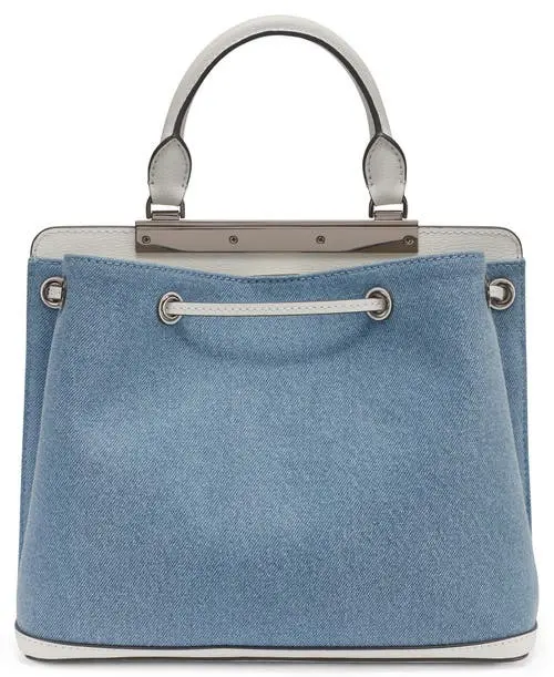 Karl Lagerfeld Paris Evelina Bucket Bag - Light Denim