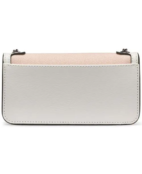 Karl Lagerfeld Paris Kosette Canvas Shoulder Bag - Pink