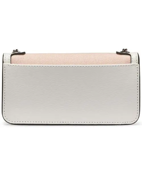 Karl Lagerfeld Paris Kosette Canvas Shoulder Bag - Pink