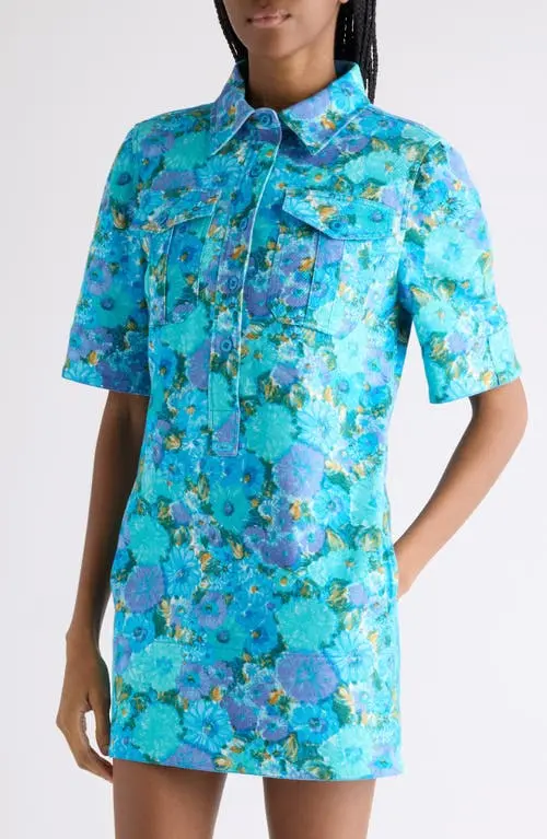 Chloé Daisies Twill Minidress