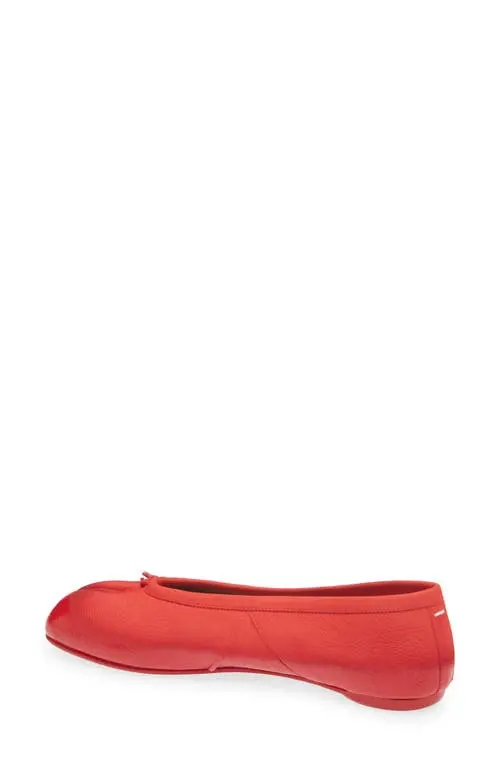 MAISON MARGIELA Tabi Ballet Flat - Red