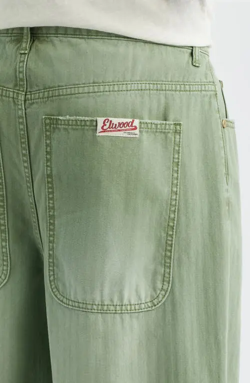 ELWOOD Archive Herringbone Twill Pants