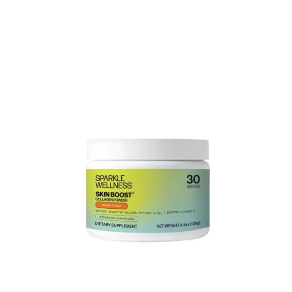 SPARKLE WELLNESS Skin Boost Verisol Bioactive Collagen Peptides Orange 30 Servings - One-color