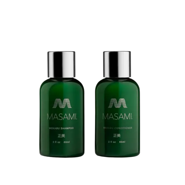 MASAMI Mekabu Hydrating Travel Shampoo & Conditioner - One-color