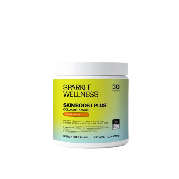 SPARKLE WELLNESS Skin Boost Plus Verisol Bioactive Collagen Peptides Orange 30 Servings - One-color