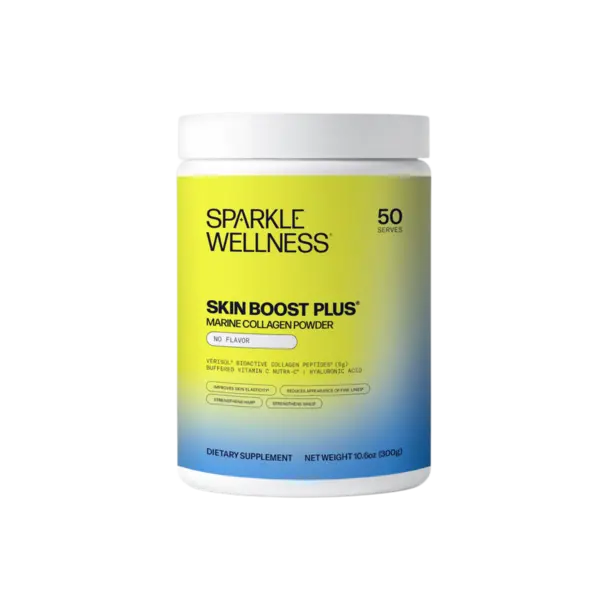 SPARKLE WELLNESS Marine Skin Boost Plus With Verisol Bioactive Collagen Peptides No Flavor 50 Servings - One-color