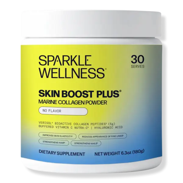 SPARKLE WELLNESS Marine Skin Boost Plus With Verisol Bioactive Collagen Peptides No Flavor 30 Servings - One-color