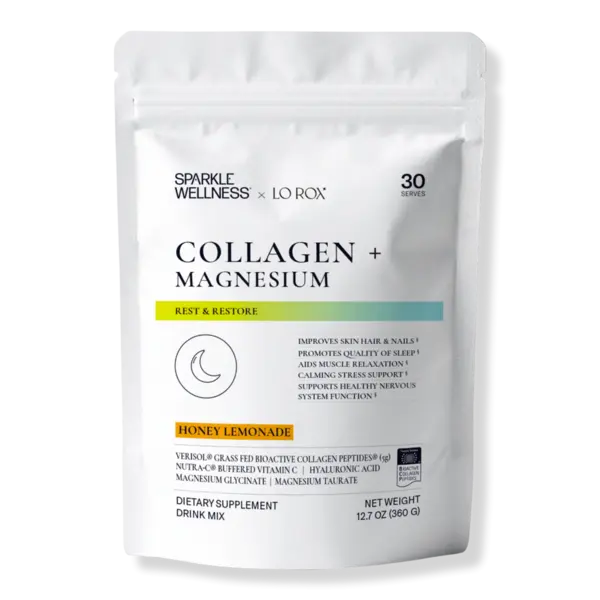SPARKLE WELLNESS Collagen + Magnesium With Verisol Bioactive Collagen Peptides & Magnesium Honey Lemonade - One-color