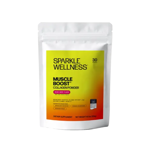 SPARKLE WELLNESS Muscle Boost Body Balance Bioactive Collagen Peptides Mixed Berry - One-color