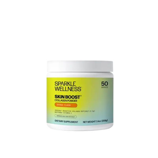 SPARKLE WELLNESS Skin Boost Verisol Bioactive Collagen Peptides Orange 50 Servings - One-color