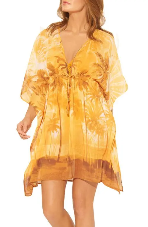 BLEU BY ROD BEATTIE Cover-up Caftan - Mango Mojito