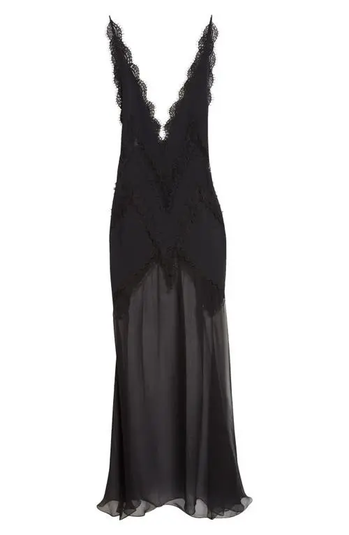 TOM FORD Enverse Satin Lace Slipdress