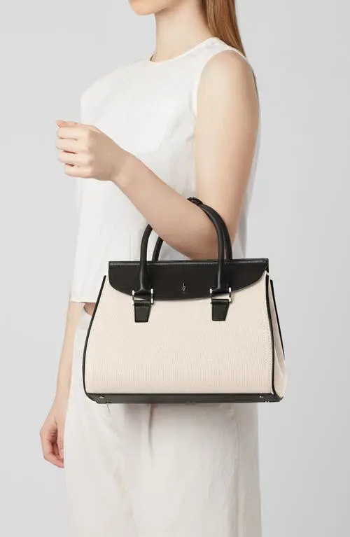BEHNO Canvas & Leather Satchel
