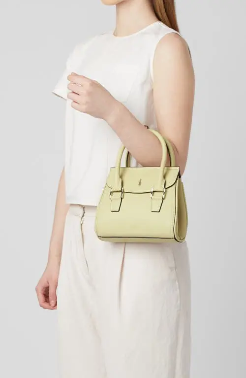 BEHNO Mini Coco Leather Satchel - Mojave