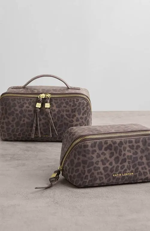 KATIE LOXTON Fold-out Mirror Make Up Bag