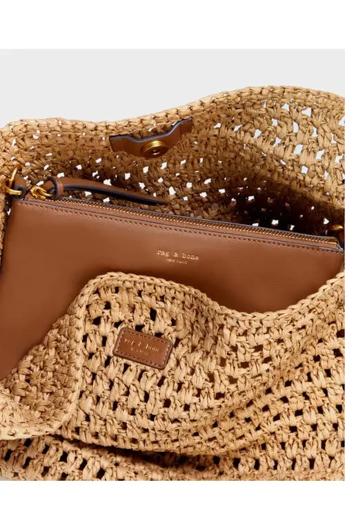 Rag & Bone Large River Straw Tote