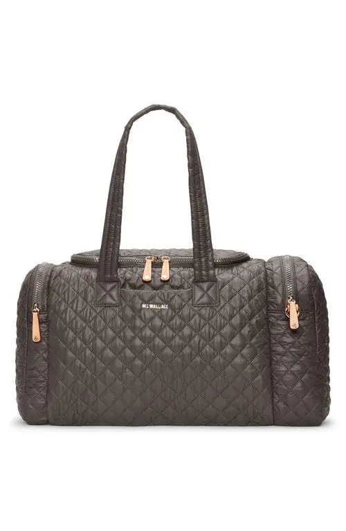 Mz Wallace Metro Team Iii Quilted Duffle Bag - Magnet