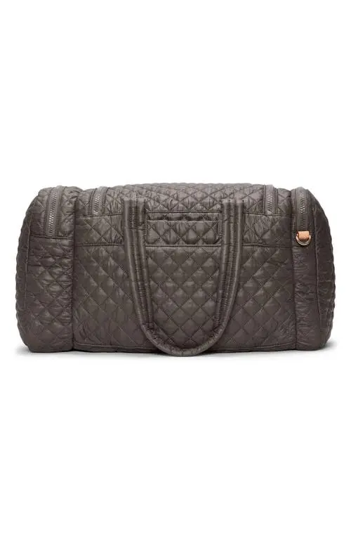 Mz Wallace Metro Team Iii Quilted Duffle Bag - Magnet