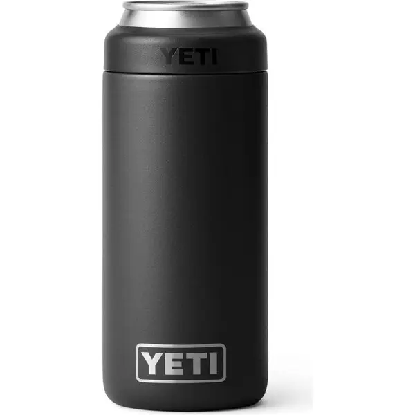 YETI Rambler Colster 12-ounce Slim Can Cooler - Black