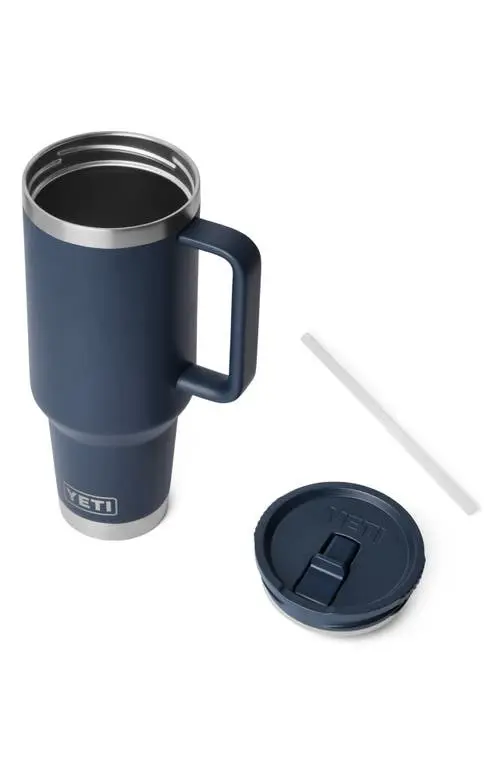 YETI Rambler 40-ounce Travel Straw Mug - Navy