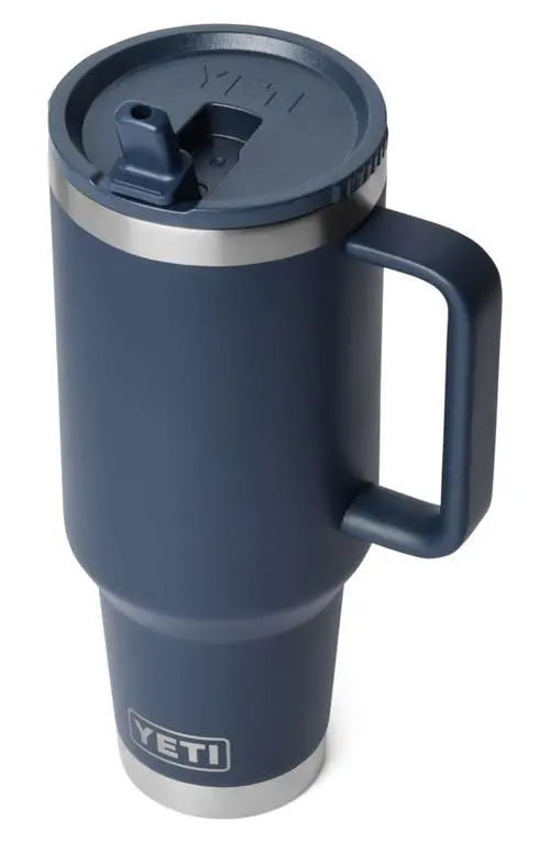 YETI Rambler 40-ounce Travel Straw Mug - Navy