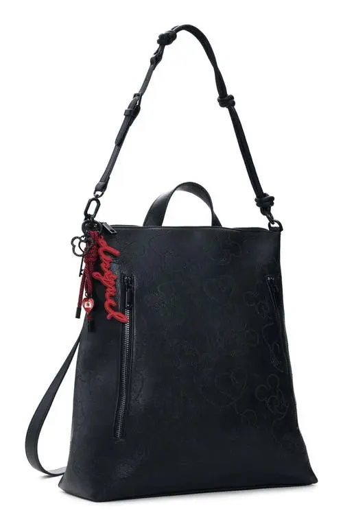 Desigual Disney Mickey Mouse Faux Leather Backpack