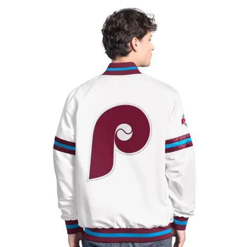 STARTER Philadelphia Phillies Cooperstown Scout Varsity Jacket